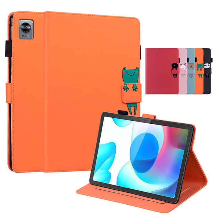 for Realme Pad Mini Case 8.7" 2022 Cover Cute Kids Animal Painted Flip ...