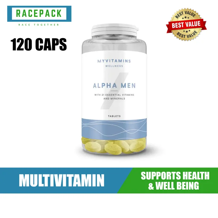 MyProtein Alpha Men MultiVitamin 120/240 Tablets | Lazada Singapore