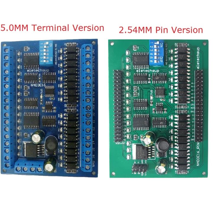 16DI-16DO DC 12V 24V RS485 IO Port Remote Control Module Modbus RTU Switch Value Remote ...