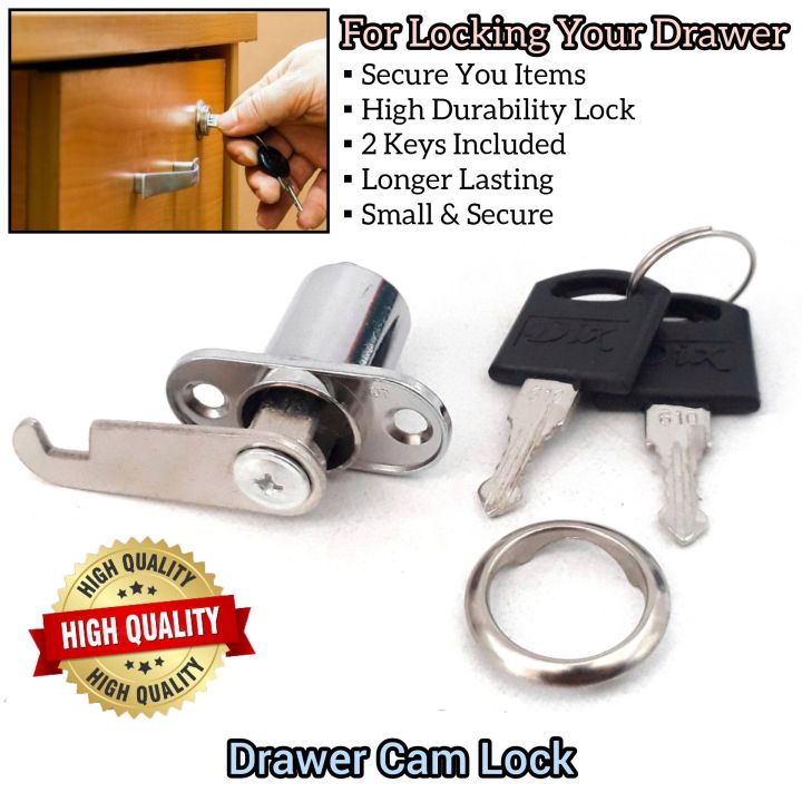 Cam Lock Desk Drawer Office Study Cabinet Table Task Laici Furniture ...
