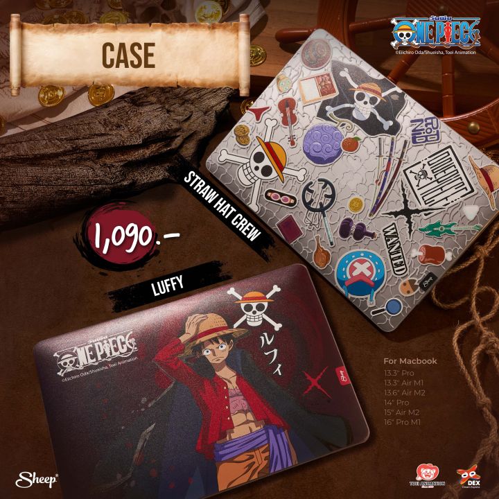 [One Piece Limited Collection ] เคสสำหรับMacbook ลายวันพีช One Piece ...