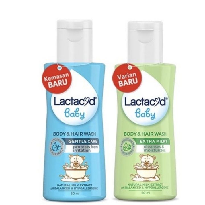 LACTACYD Baby Gentle Care & Extra Milky 60 dan 150mL | Lazada Indonesia