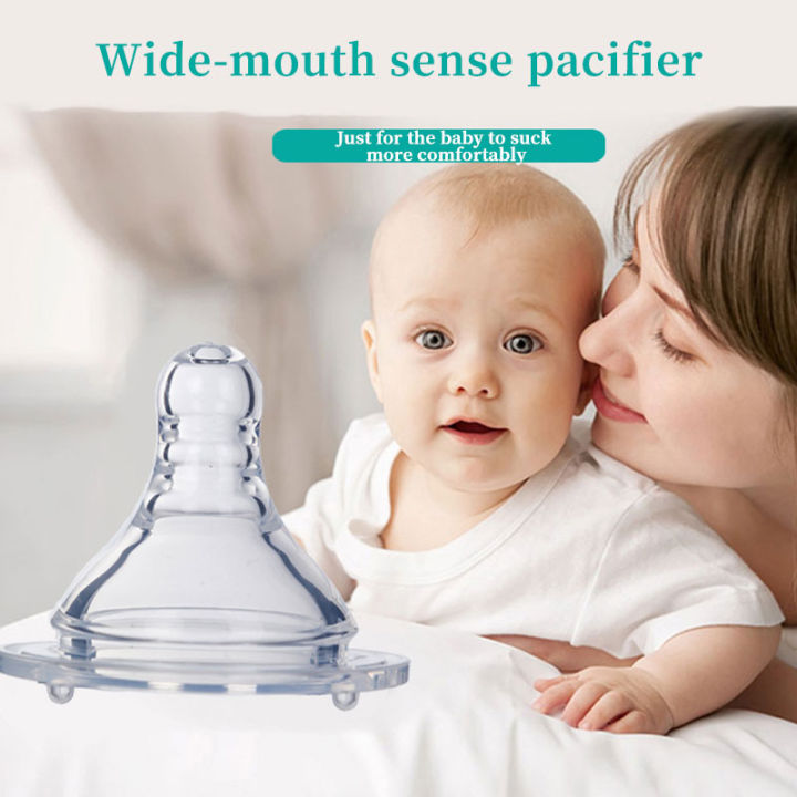 Baby Food Grade Feeding Nipple Caliber Standard Slim Neck Bottle ...