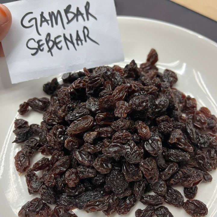 (TRIAL) 10gram Royal Diamond Natural Black Raisin Kismis Hitam Premium ...