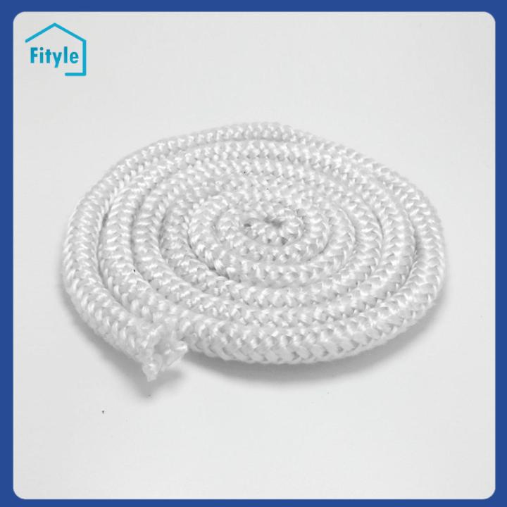 Fityle Fireplace Seal Rope High Density Fibreglass Rope Wood Stove Door ...