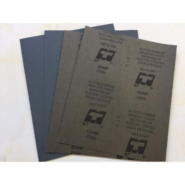 MT WATERPROOF ABRASIVE SANDPAPER / MT SANDPAPER (1 PCS) | Lazada