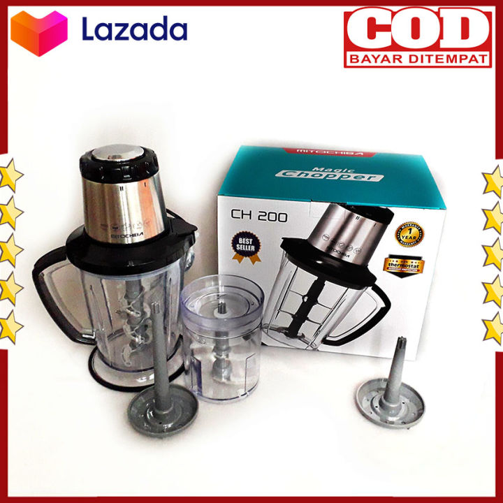 Mitochiba CH-200 / CH200 / CH 200 Magic Food Chopper (2 Liter) | Lazada ...