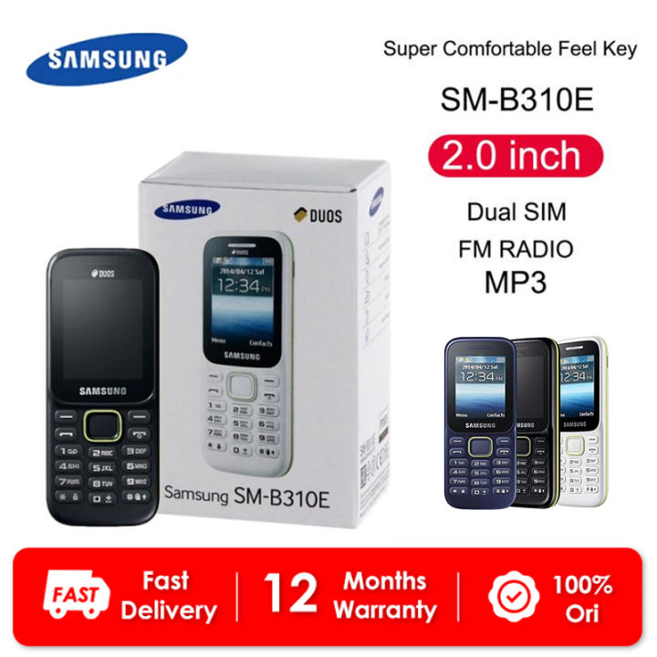 Samsung SM-B310E Keypad Phone Original Dual Sim Basic Mobile Phone ...