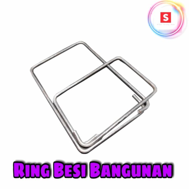 Ring Cincin Besi Beton / Ring Behel 8 x 12 ( 1 ikat = 100 pc ) | Lazada ...