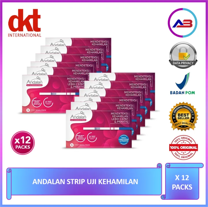 Andalan Pregnancy Test Midstream isi 1 Pcs / Alat Uji Cek Kehamilan ...