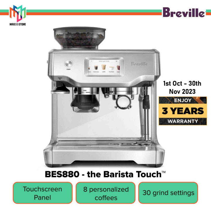 Breville The Barista Touch BES880 Automatic Coffee hine with ...