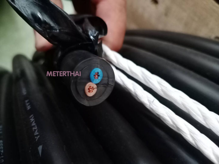 THAI YAZAKI สาย NYY 2x2.5 Sqmm ตัดยาว 50 เมตร หรือเลือกความยาวได้ครับ | Lazada.co.th