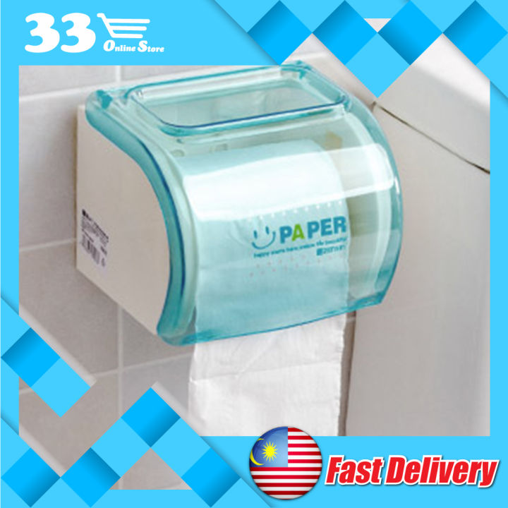 SHUNO Premium/Viral/Toilet Tissue Paper Roll Holder Box Wall Rack Bekas ...