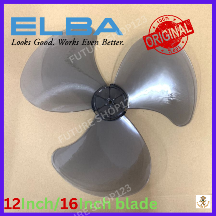 ORIGINAL ELBA Fan Blade Replacement 12" / 16" | Lazada