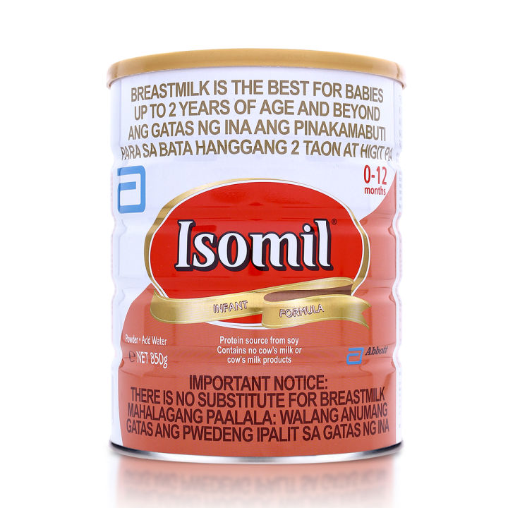 ISOMIL One Infant Milk Formula 0-12 Months 850g | Lazada PH