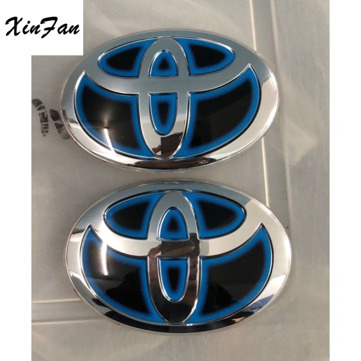 xinfan Toyota Hybrid 2D 3D Chrome Front Rear OEM Emblem Logo | Lazada PH
