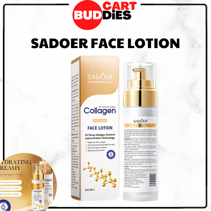 SADOER Collagen Anti Aging Anti Wrinkles Smoothing Brightening Facial Lotion | Lazada PH
