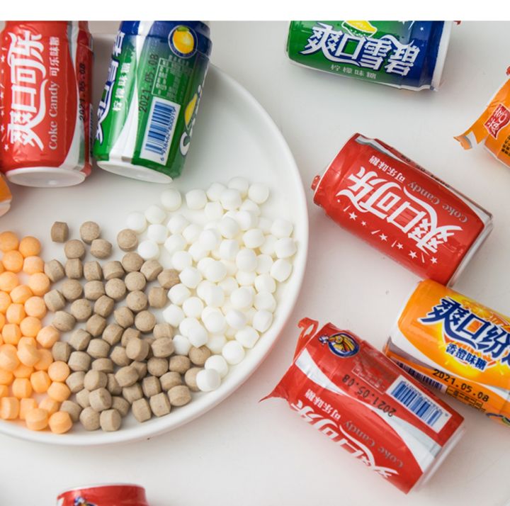 [ Hương vị tuổi thơ ] Combo 30 hộp Kẹo C chai coca / Kẹo cốm Hình lon ...