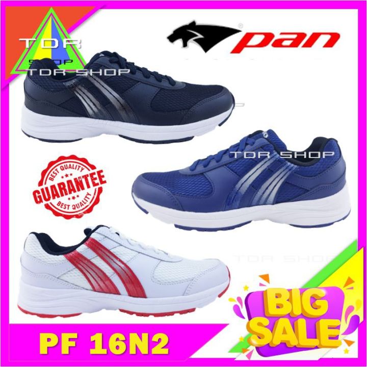 PAN PF-16N2 FLYDAY BLACK/WHITE รองเท้าวิ่งแพน รองเท้าวิ่ง รองเท้า ...