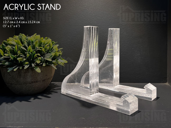 2 Pieces Acrylic Frame Stand (6mm Thickness) | Lazada PH