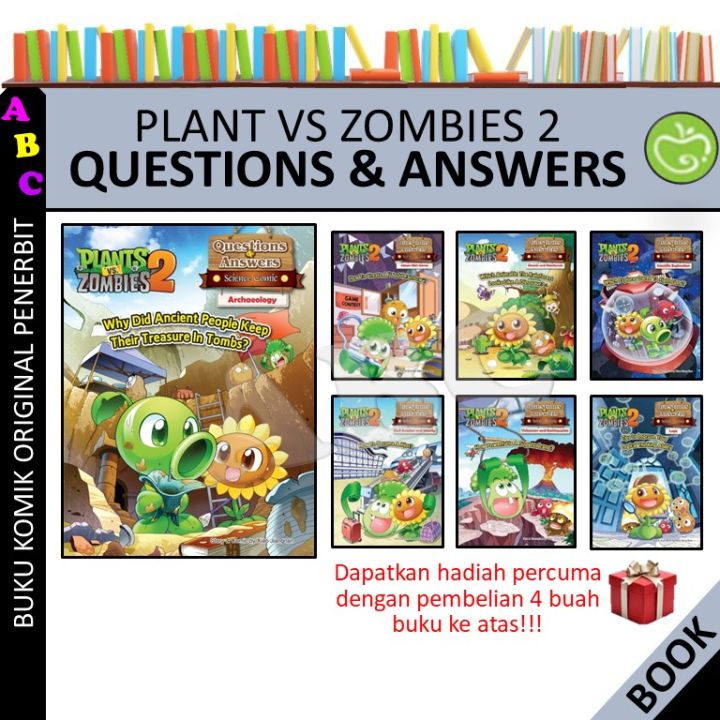 PLANTS VS ZOMBIES 2 QUESTIONS & ANSWERS SCIENCE COMIC (ENGLISH EDITION ...