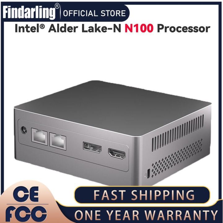 N100 Intel ใหม่เอี่ยม12th รุ่น Alder Lake หน้าต่างพีซีขนาดเล็ก11 Pro ...