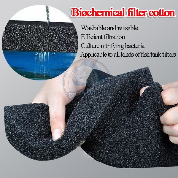 Aquarium Filter Media Aquarium Biochemical Cotton Filter Foam Pad Fish ...