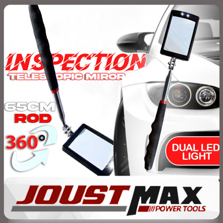 Telescopic Detection Mirror Led Inspection Magnification Telescopic ...