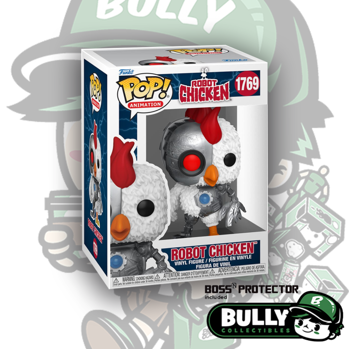 Funko POP! Animation: Robot Chicken - Robot Chicken 1769 With Boss ...