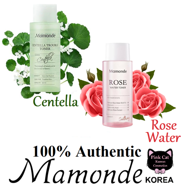 MAMONDE Rose Water Toner 50ml Korean Cosmetics | Lazada PH