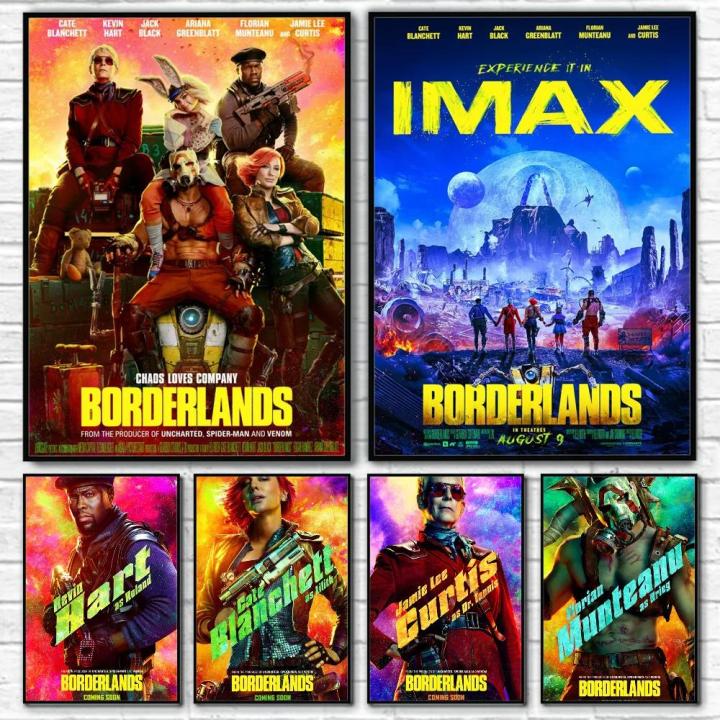Action Sci-Fi Movie Borderlands Poster Prints Modern Nordic Home Decor ...