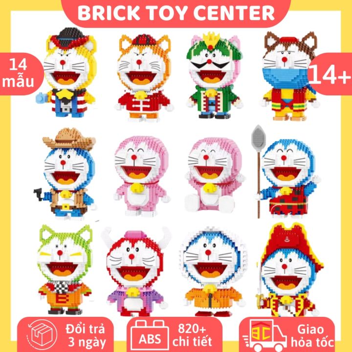 Lego doraemon LP mô hình nhân vật hoạt hình Doremon và những người bạn ...