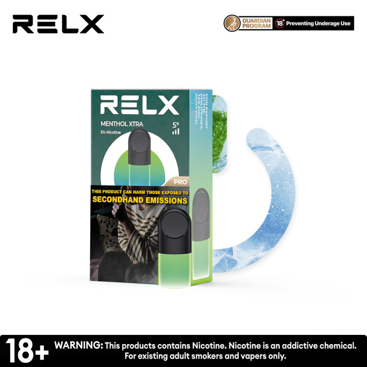 MENTHOL EXTRA - RELX POD PRO For infinity Device , Essential Device, Phantom Device and Artisan ...