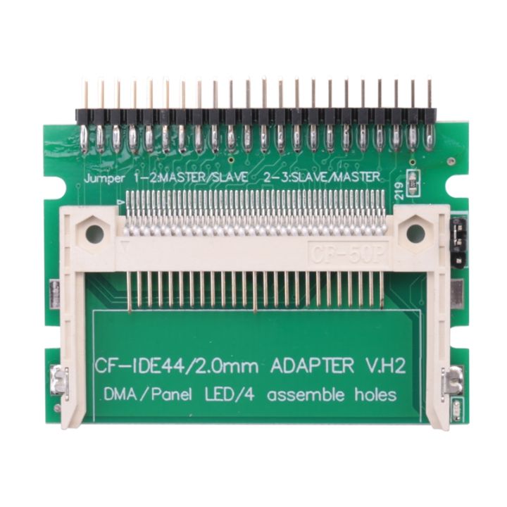 (RNDO) Compact Flash Card To Ide 44Pin 2Mm Male 2.5 Inch Hdd Bootable ...