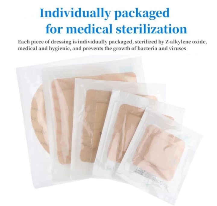 Medical foam silicone gel dressing sacrococcygeal buttock wound ...