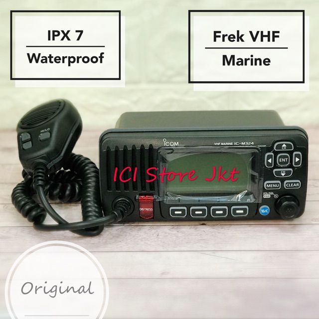 Radio Rig Icom ic m 324 marine / icom m324 | Lazada Indonesia
