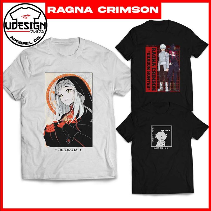 Anime Ragna Crimson Ultimatia Ragna Slime And Crimson T Shirt Design Lazada Ph
