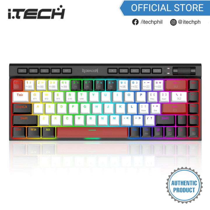 Redragon Magic-Wand Mini K635WBR RGB PRO Mechanical Gaming Keyboard ...
