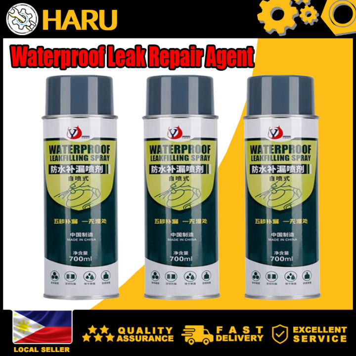 Haru Waterproof Leak Sealant Repair Spray For Roof Wall Cracks Pipes ...