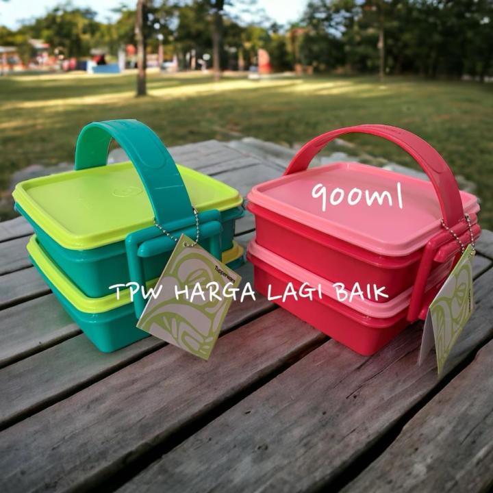 Tupperware Carry All Set With and Without Divider 900ml / Mangkuk ...