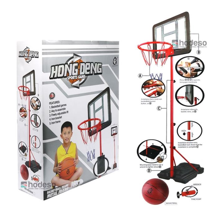 New 2023 𝐖𝐢𝐧𝐭𝐨𝐩 Adjustable Basketball Hoop for Kids Indoor Outdoor ...
