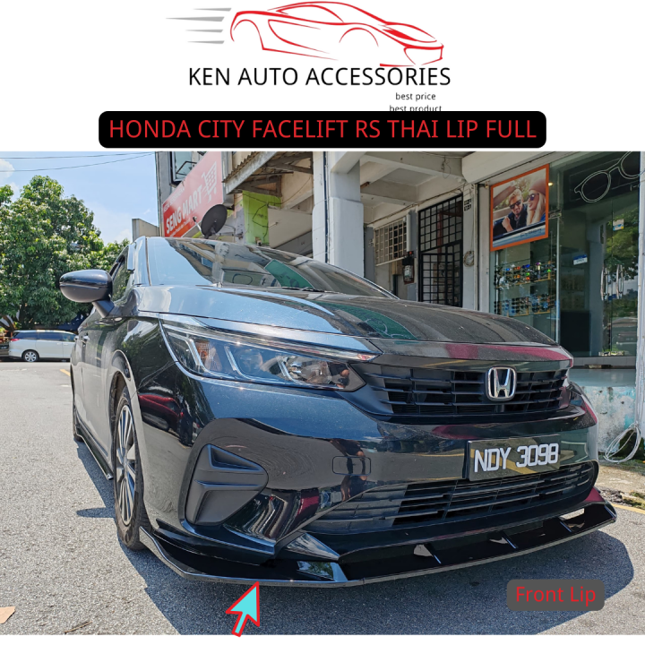 HONDA CITY FACELIFT RS SPEC FRONT AND READ DIFFUSER SET (RS BODYKIT) PP ...