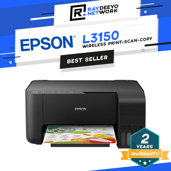 Epson EcoTank L3150 / L3250 Wi-Fi All-in-One Ink Tank Printer [Wireless ...