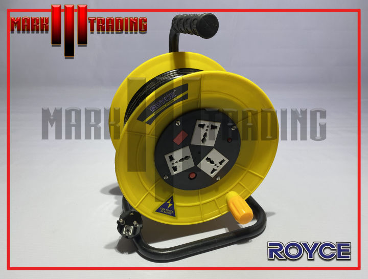 Royce Cable Reels 22 Meters RE10921 (3 Socket) | Lazada PH