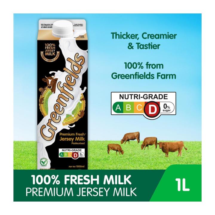 Greenfields JERSEY Fresh Full Cream Milk (Fat 4.5 Percent) | Lazada ...