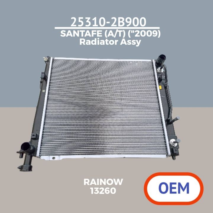 253102B900 Radiator Assy for HYUNDAI Santafe (A/T) ("2009) [OEM] Part ...