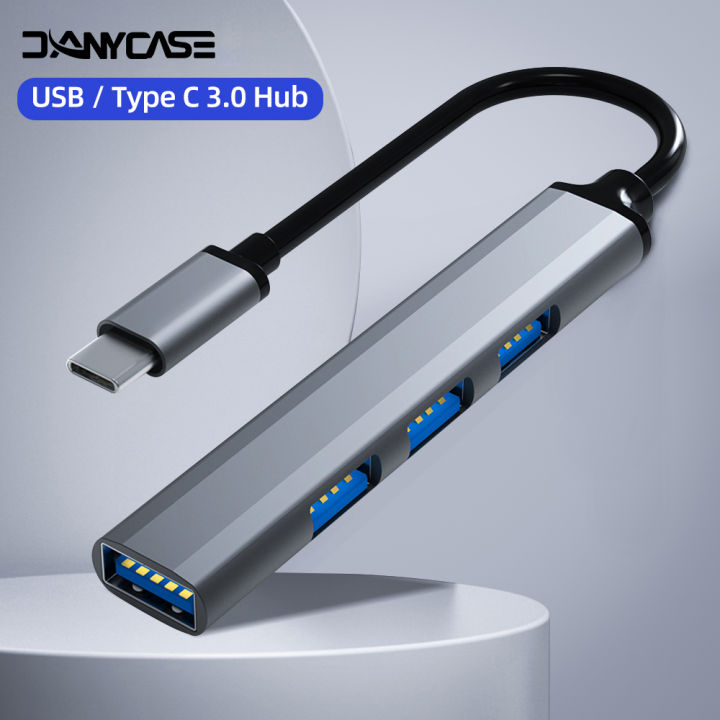 4 in 1 USB C 3.0 HUB For Type C Laptop Tablet Adapter For MacBook Pro ...