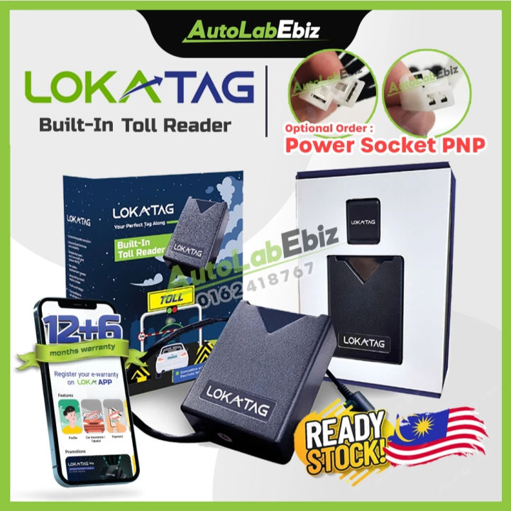 LOKATAG Built-in Toll Reader (Replace Smart Tag) | Lazada