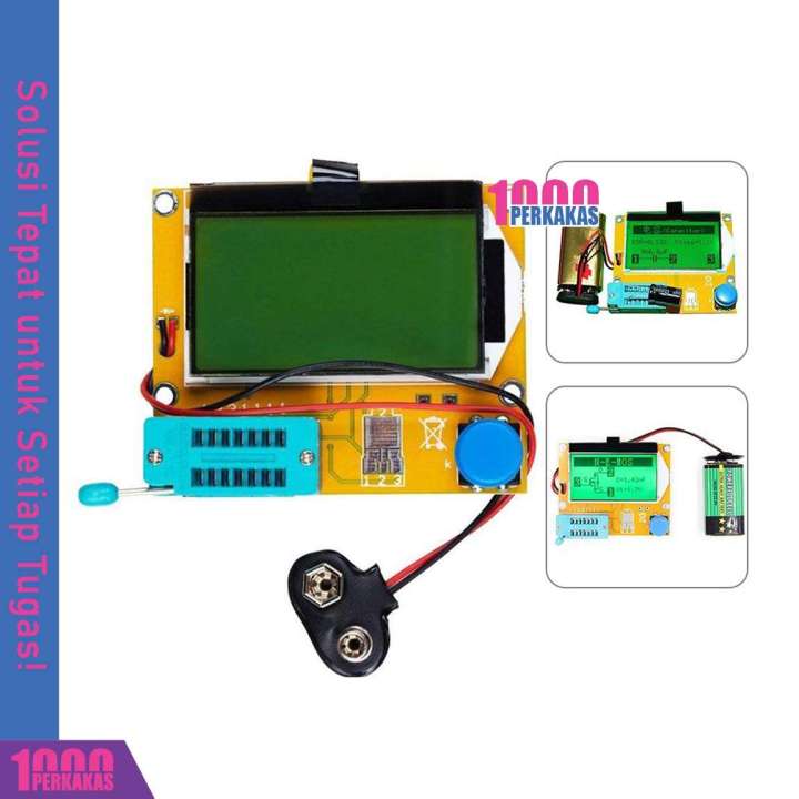 ESR Meter LCR-T4 1P / Transistor Tester LCR T4 Digital RCD LED Mosfet ...