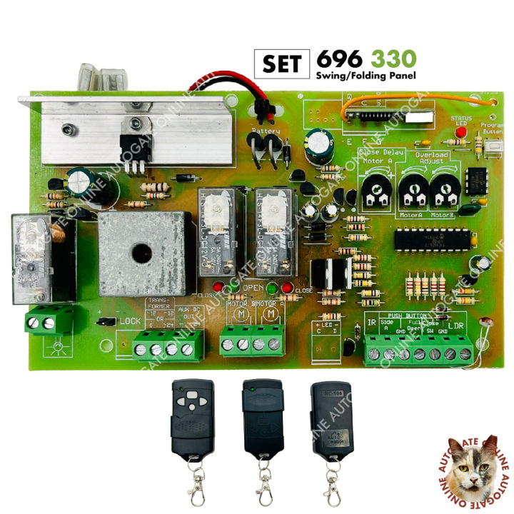 CASA ASIA 696 330 / 433 MHZ CONTROL BOARD PANEL ( BUILT-IN 330mhz ...